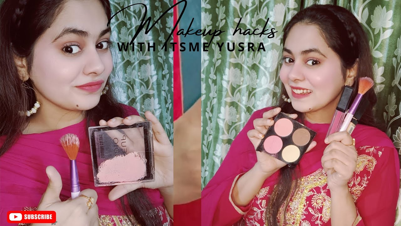 Try this blush hack for the perfection | viral makeup hack | Itsmeyusra ...