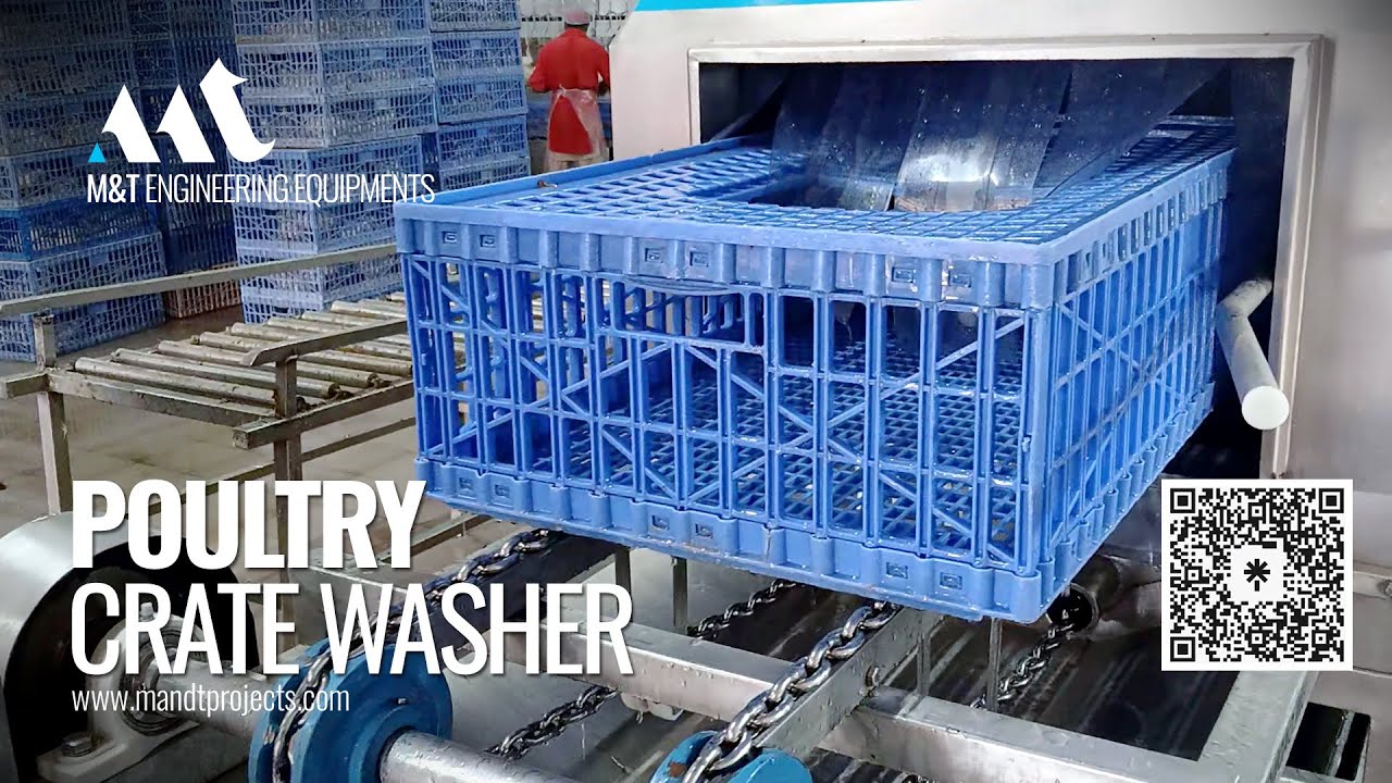 Hatchery Basket Washer, Poultry Crate Washer, Crate Washer, Poultry ...