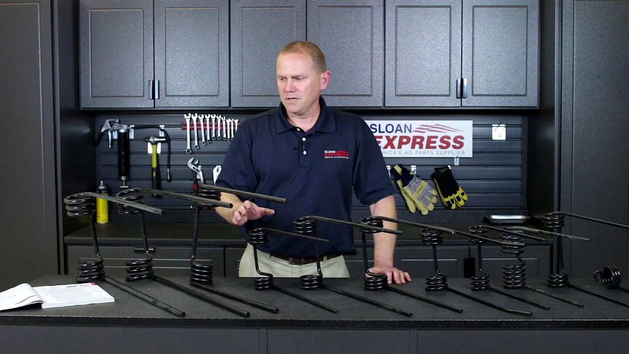 Replacement Harrow Tines from Sloan Express - YouTube