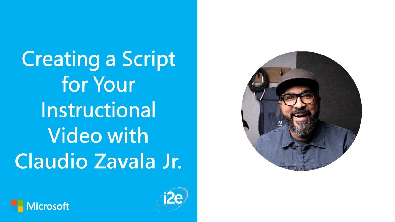 Creating a script for your instructional video - YouTube