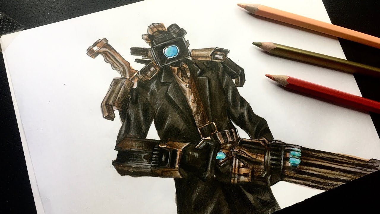 Drawing upgrade large camera man/skibidi toilet 77 part 2 - YouTube