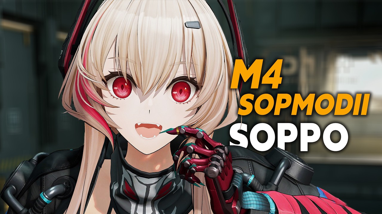 Girls' Frontline 2: Exilium | Soppo "M4 SOPMODII" - All Animations | 4K ...