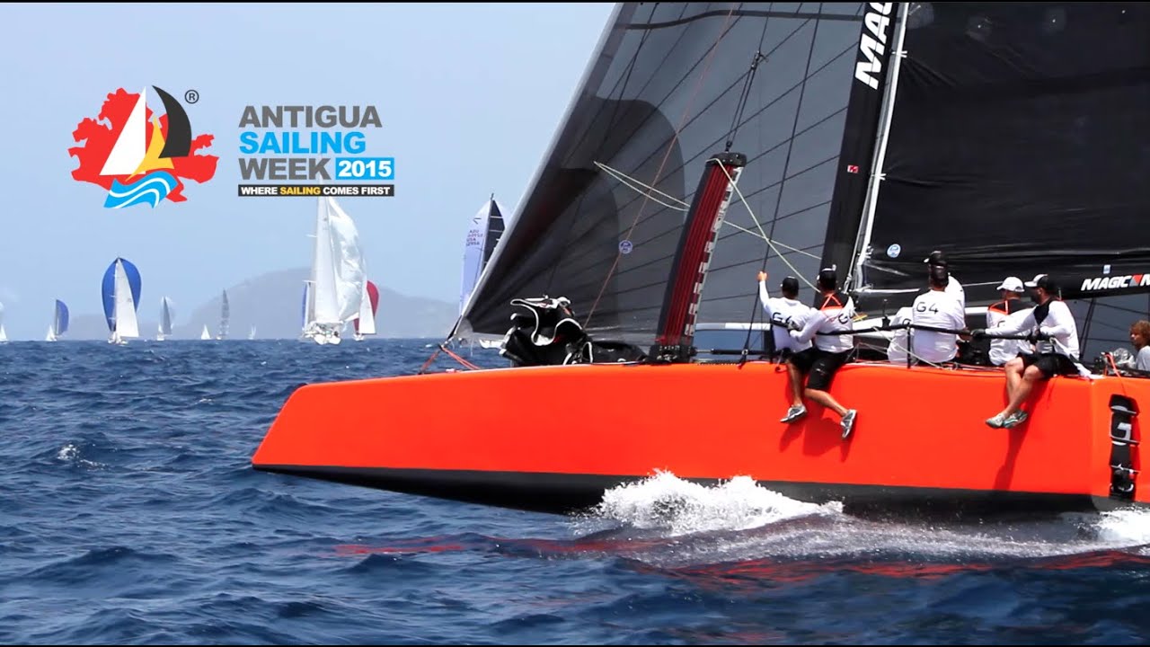 Antigua Sailing Week 2015 - Up On Foils & Racing Update - YouTube