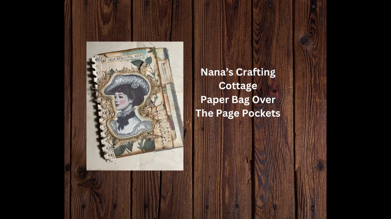 CRAFT WITH ME - LET'S MAKE PAPER BAG OVER THE PAGE POCKETS! - YouTube