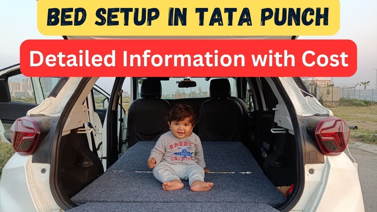 सबसे आसान बेडसेटअप टाटा पंच में || Bed Setup in TATA Punch with Cost ...