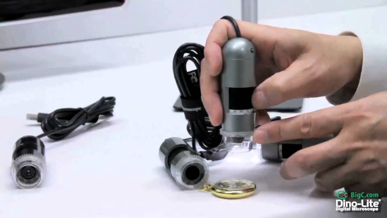 Dino-Lite "Z" Polarized Handheld Microscopes - YouTube