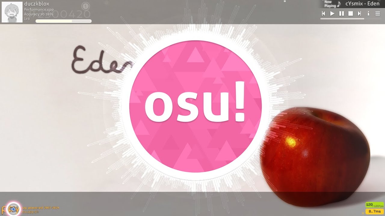 First time playing osu! 💀 - YouTube