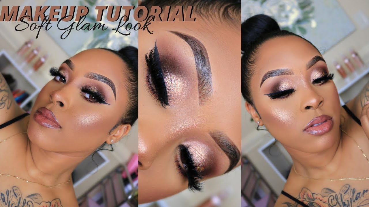 SOFT SMOKEY EYE GLAM | MAKEUP TUTORIAL - YouTube