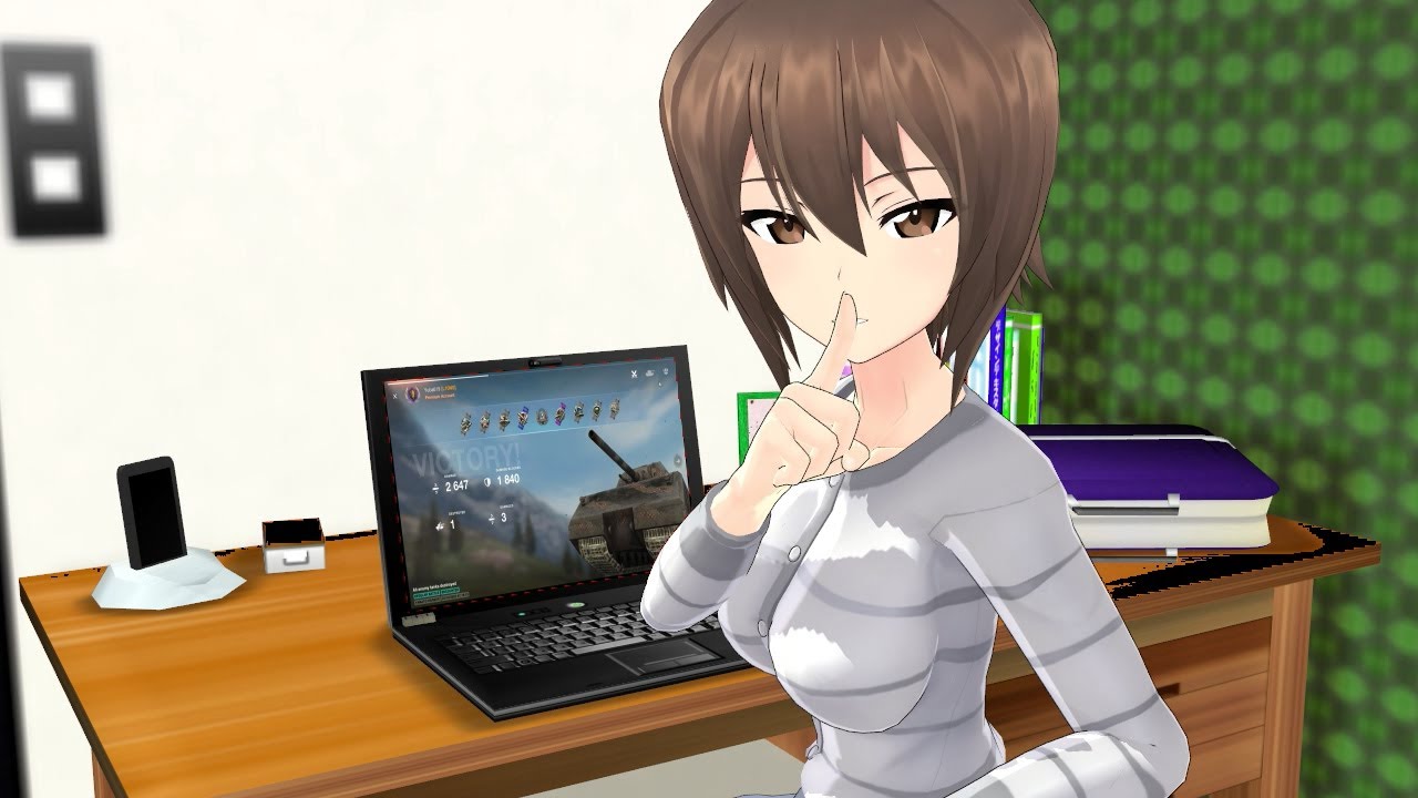 Maus? 【WoTB X Girl und Panzer MMD】 - YouTube