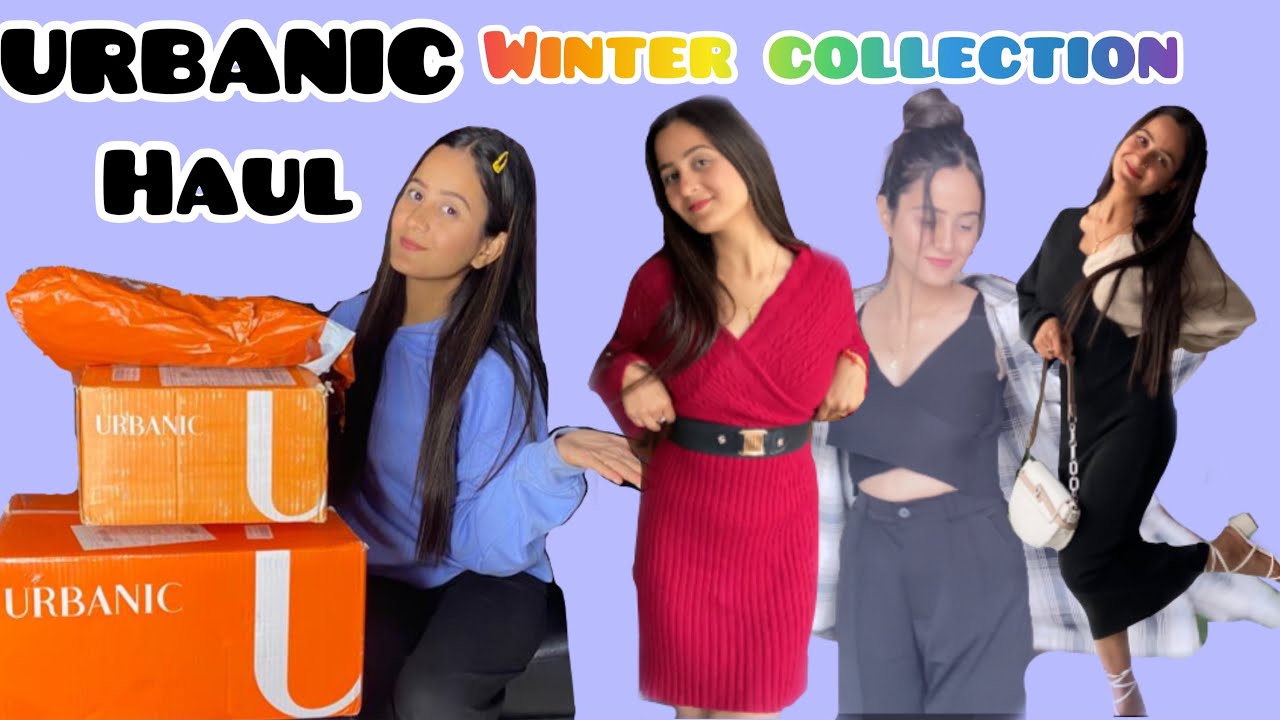 Urbanic haul😍| winter collection 🧣| latest collection | dresses ️ ...