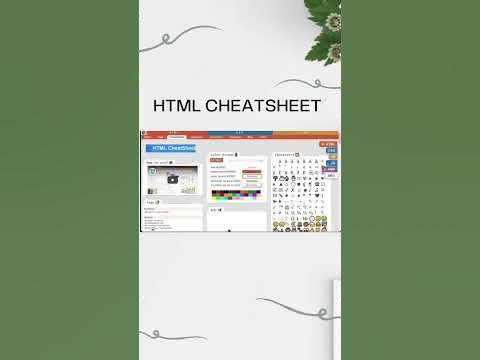 Cheatsheet for web developers #ytshorts #coding #programming #shorts - YouTube