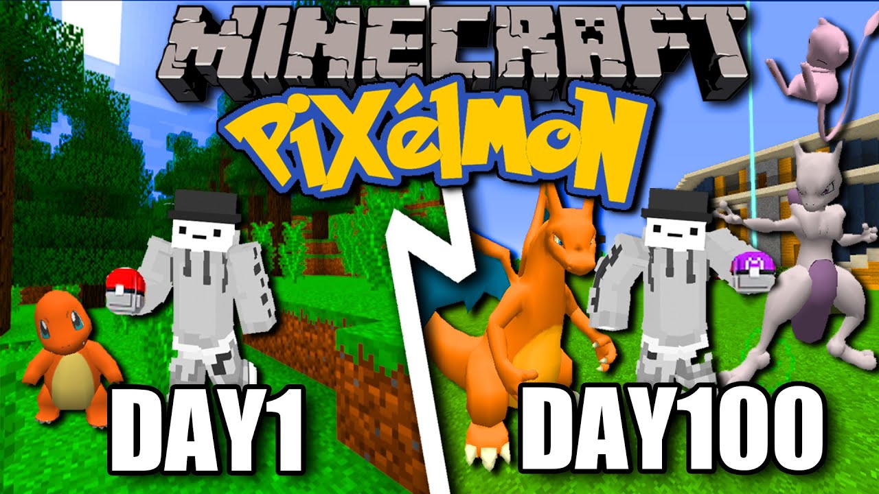 We Spent 100 Days in DUO Pixelmon... This is What Happened! (Duo ...