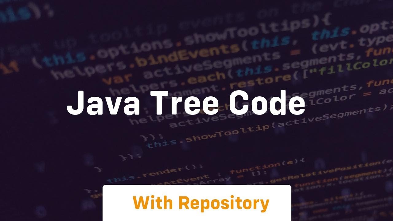 java tree code - YouTube