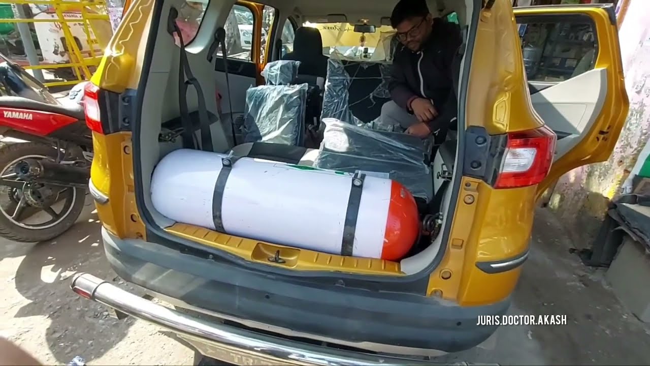 Triber 7 seater CNG 2021 | 3rd row seating?| installing Cng in 7 seater ...
