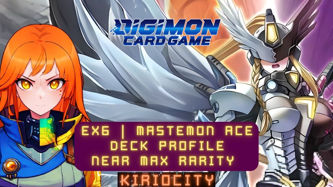 Mastemon Ace | EX6 | Near Max rarity Deck Profile - YouTube