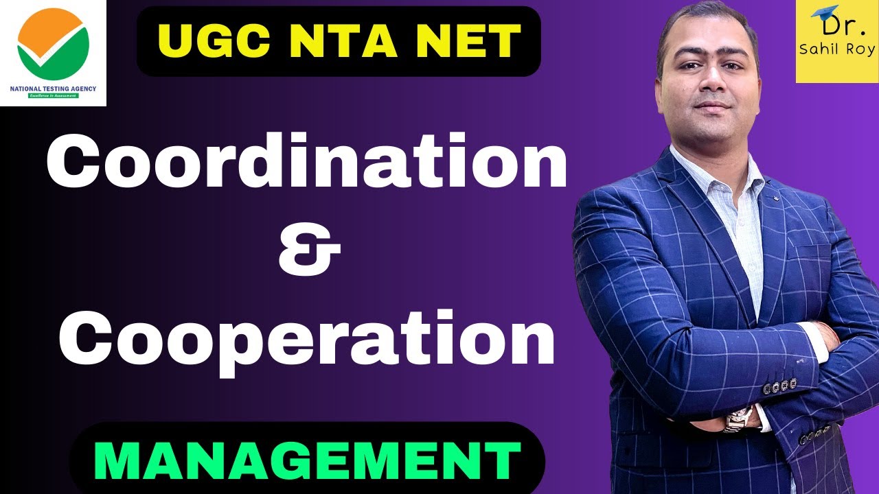Coordination & Cooperation | Difference Between Coordination & Cooperation - YouTube