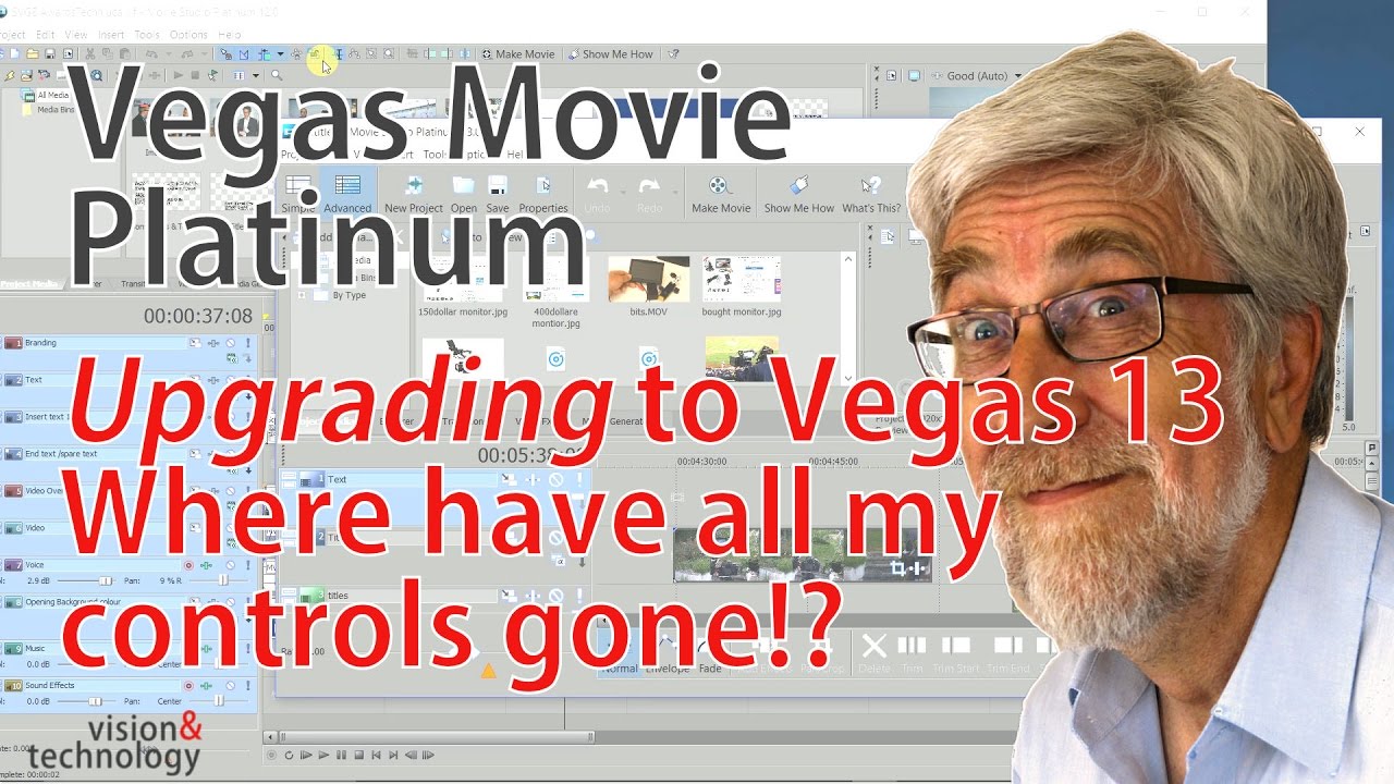Upgraded to Vegas 13? Your guide to where the controls are now. - YouTube