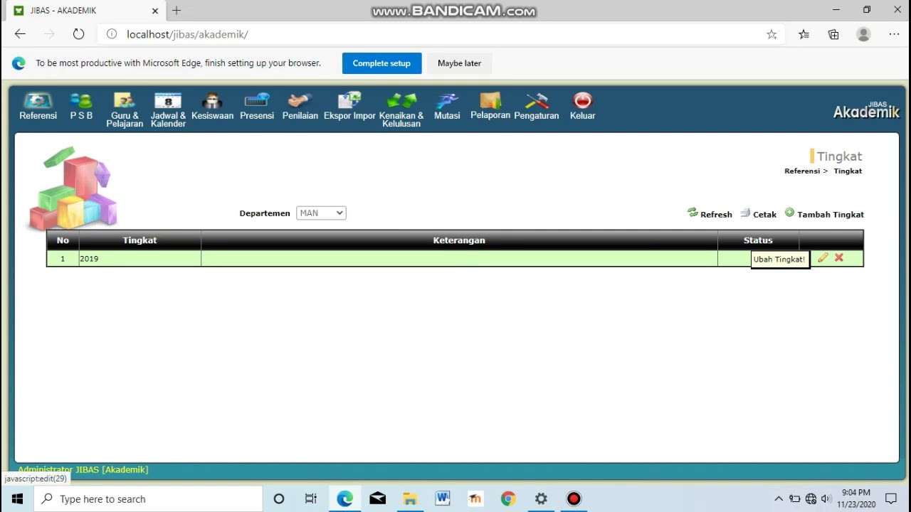 TUTORIAL MENGGUNAKAN APLIKASI JIBAS - YouTube