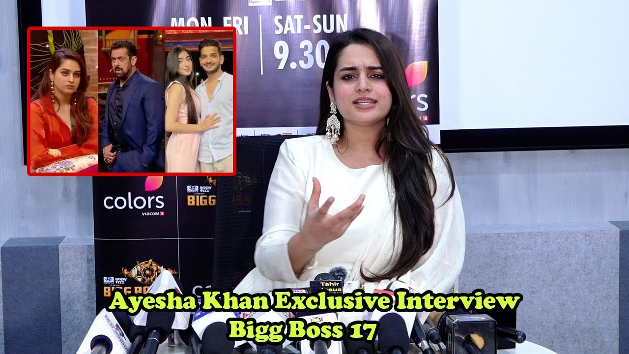 Aisha Khan Full Interview After Bigg Boss Eviction | Spoke About Her & Munawar Faruqui ...