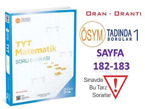 ORAN - ORANTI ÖSYM TADINDA 1 (345 TYT MATEMATİK 2025)