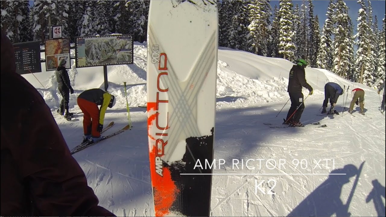 2015 K2 AMP Rictor 90 XTi Skis Review - aussieskier.com - YouTube