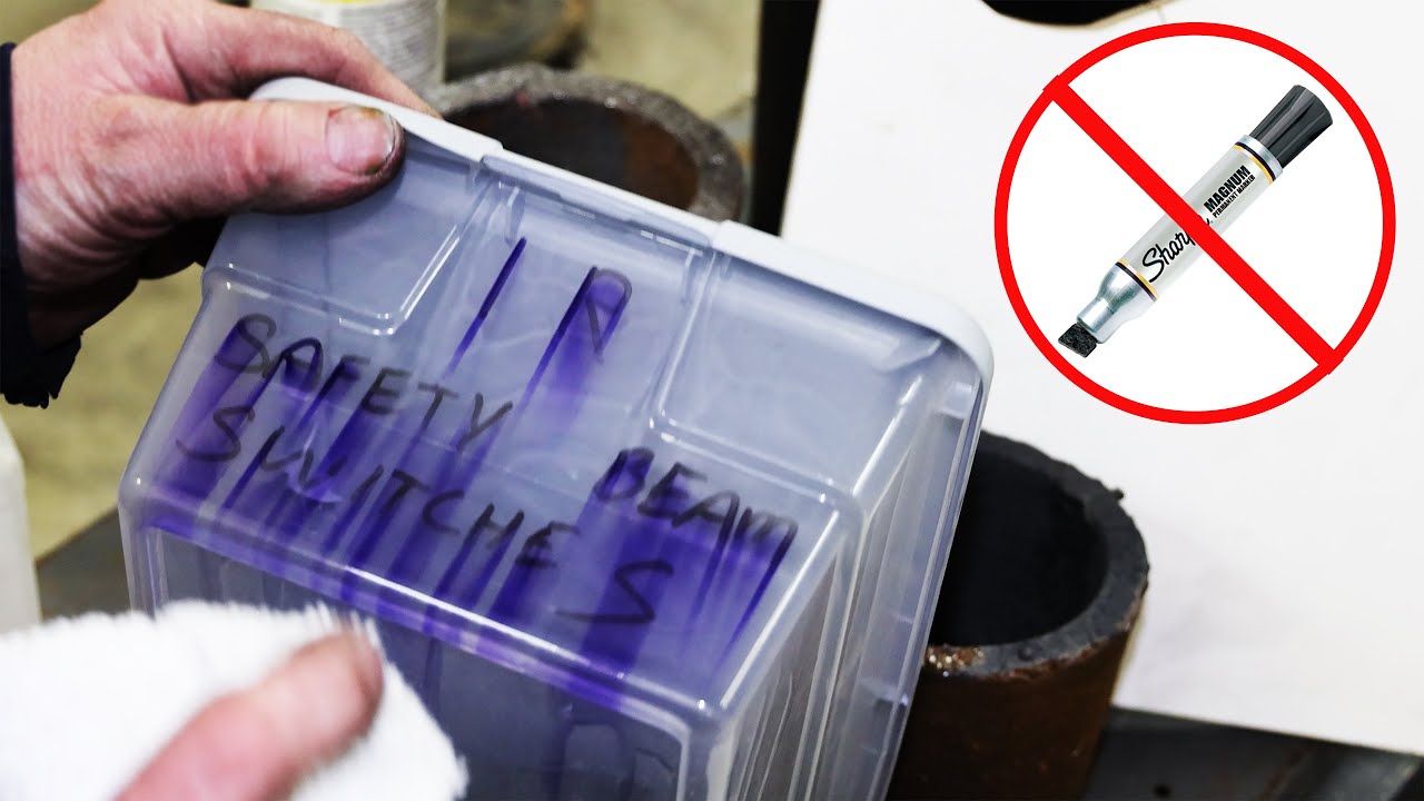How To Remove Permanent Marker From Anything - YouTube