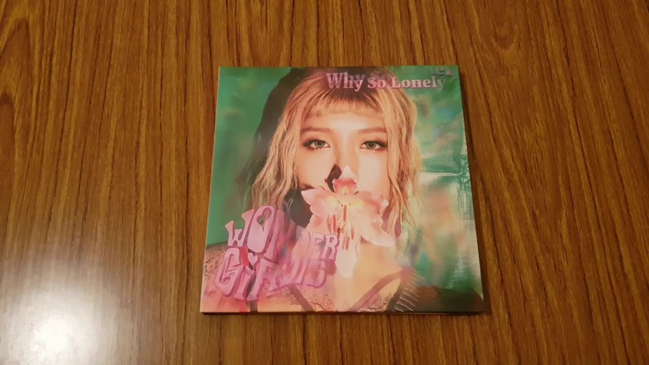 Unboxing Wonder Girls 원더걸스 4th Single Album Why So Lonely Limited