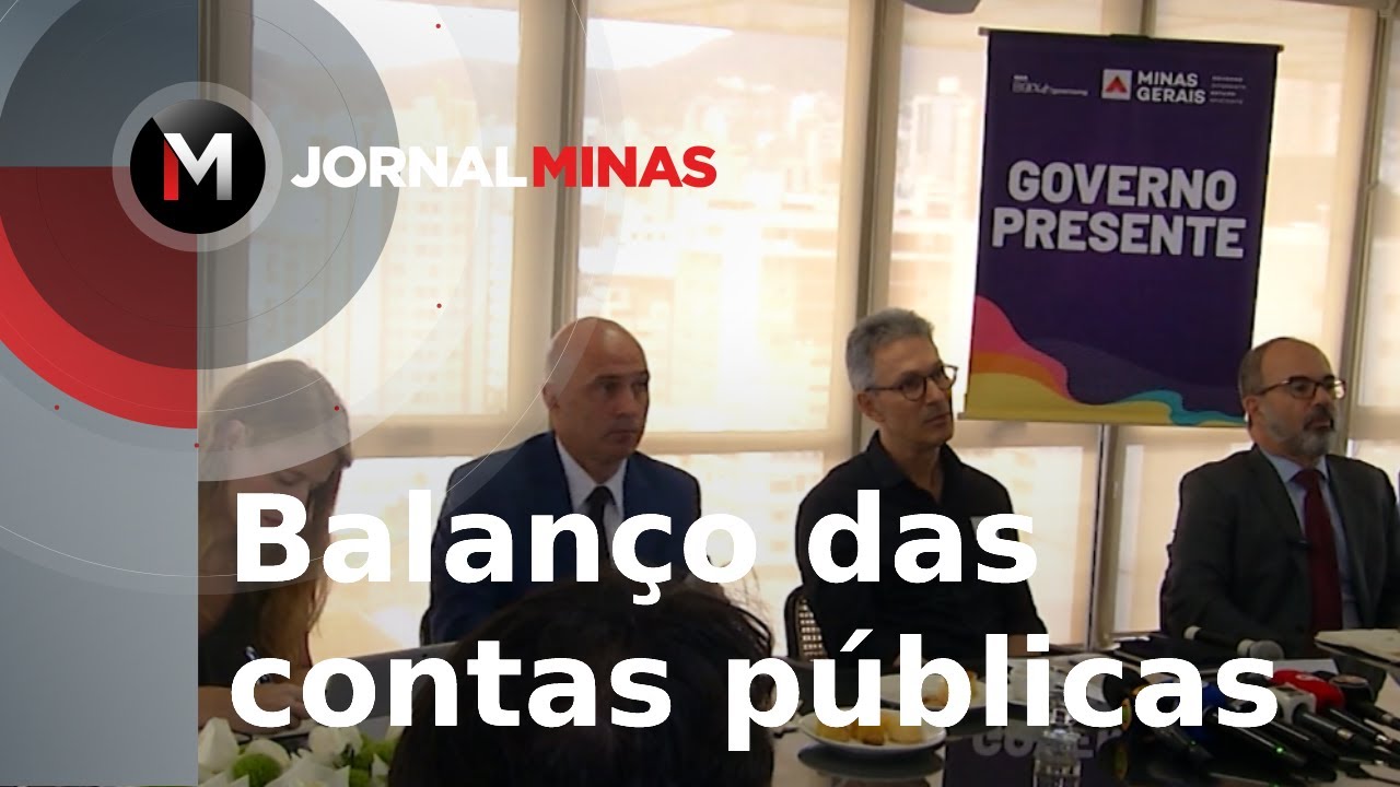 Balanço das contas públicas de Minas Gerais - Jornal Minas - YouTube