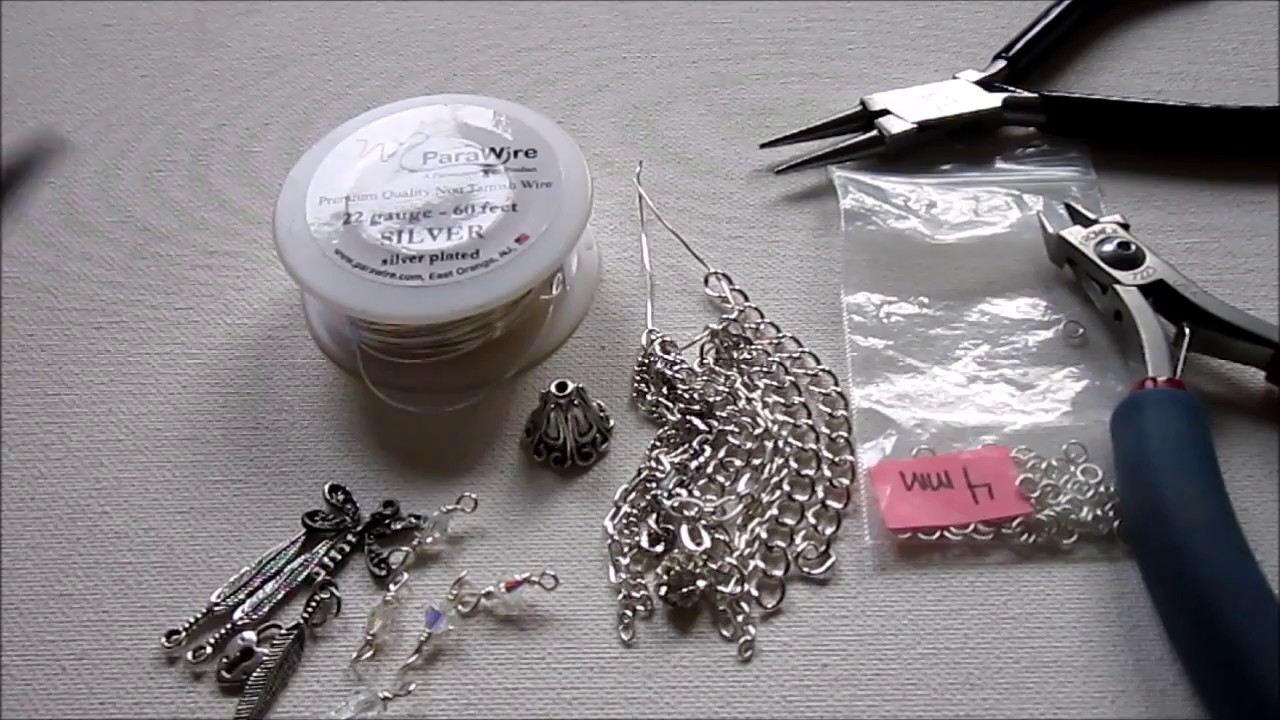 How to Make a Chain Tassel Pendant - YouTube