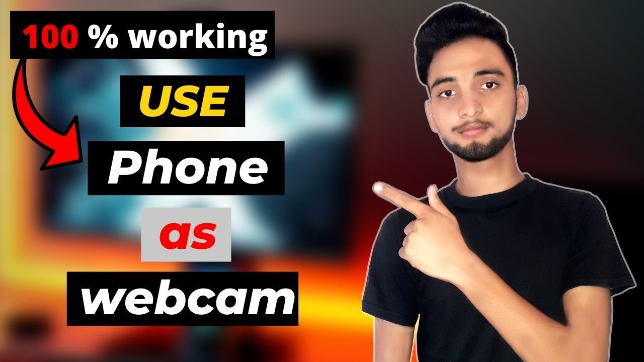 How to use phone as webcam || Convert Phone to Webcam || How to use ...