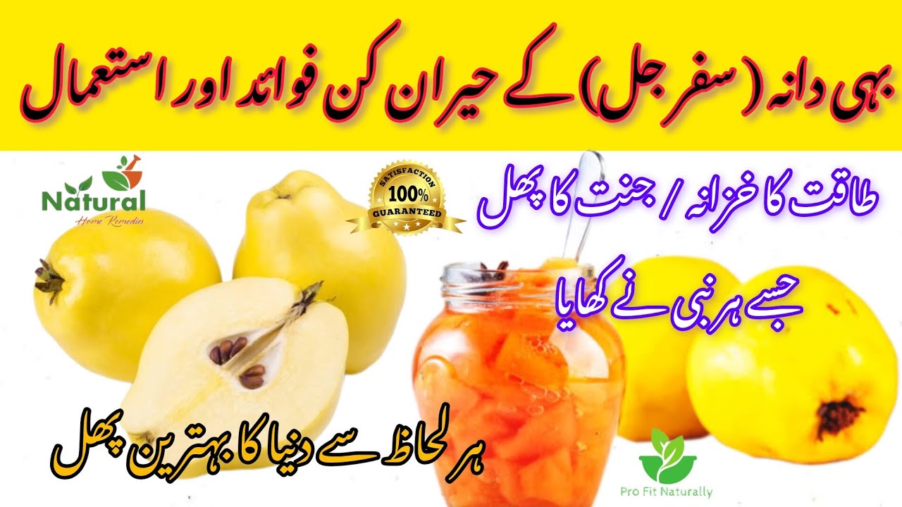 Health Benefits of Quince Fruit in Urdu Hindi | Bahi Dana k Fayde ...