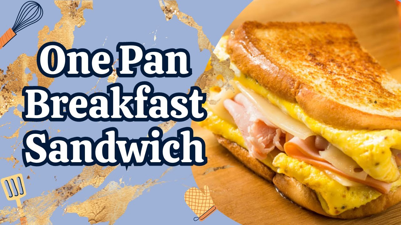 One Pan Breakfast Sandwich - YouTube