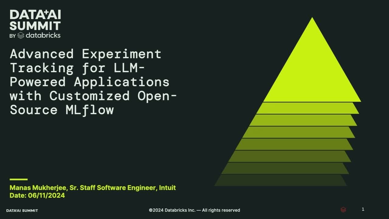 Advanced Experiment Tracking for LLM-Powered applications with ...
