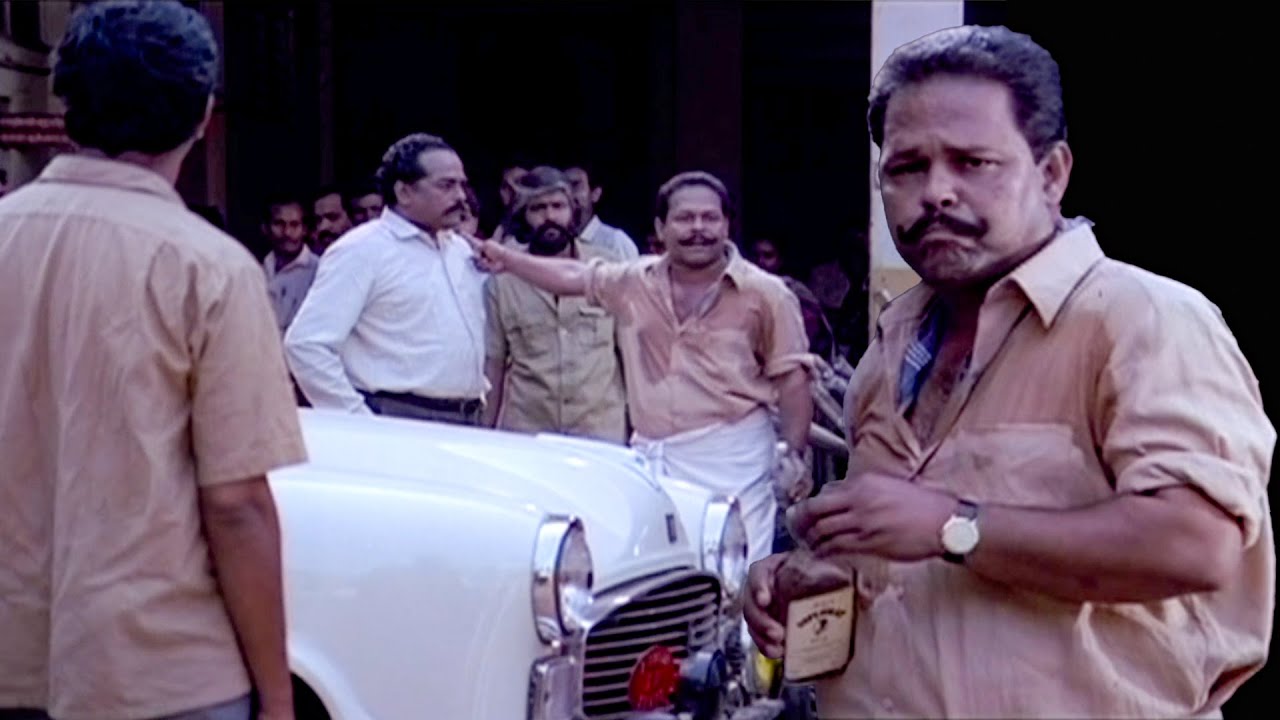 പൊലീസെന്താ നിന്റെ അമ്മായി അപ്പന്റെ കുടുംബക്കാരാ 🤣| Midhunam | Innocent ...