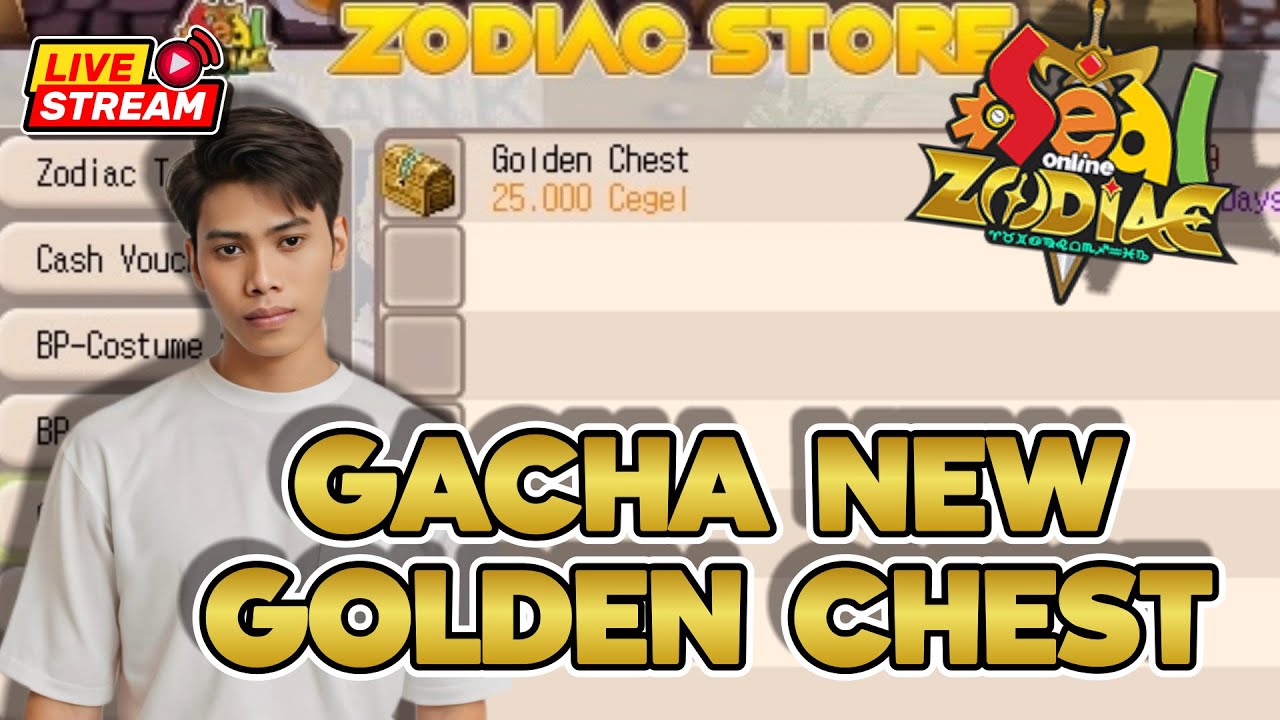 🔴 [ LIVE ] - GACHA GOLDEN CHEST UPDATE TERBARU SEMOGA DAPET MANUAL ...