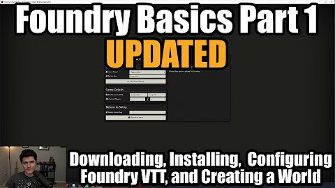 Foundry VTT Basics - YouTube