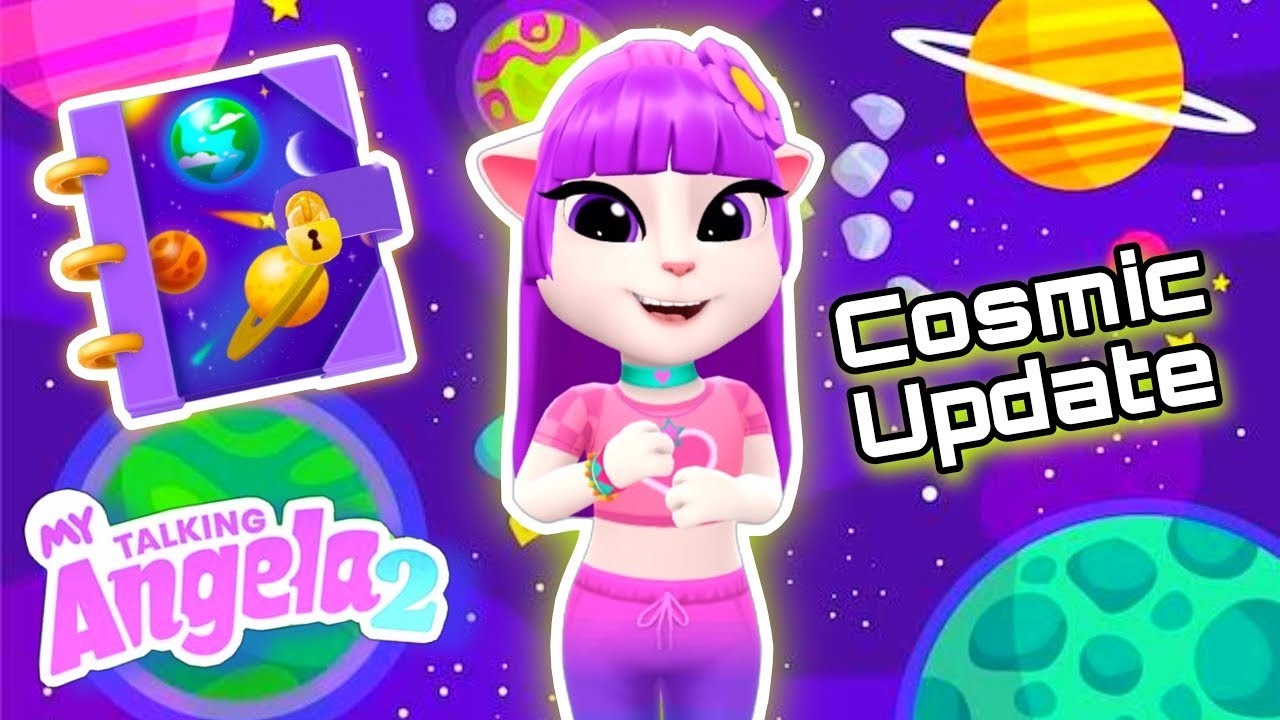 My Talking Angela 2/with the new version let,s enjoy togather ️ ️PINK🌸🌸 ...