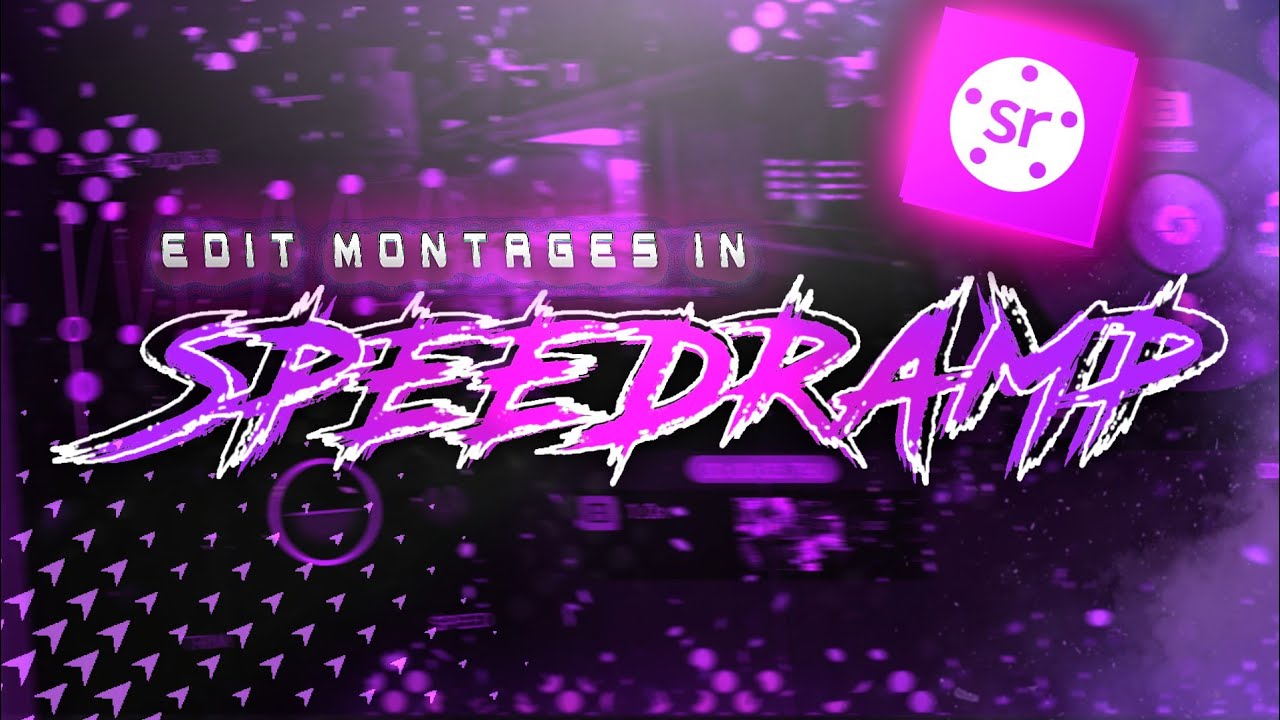 How to edit montages in Speedramp app | speedramp by kinemaster | velocity edit on android - YouTube