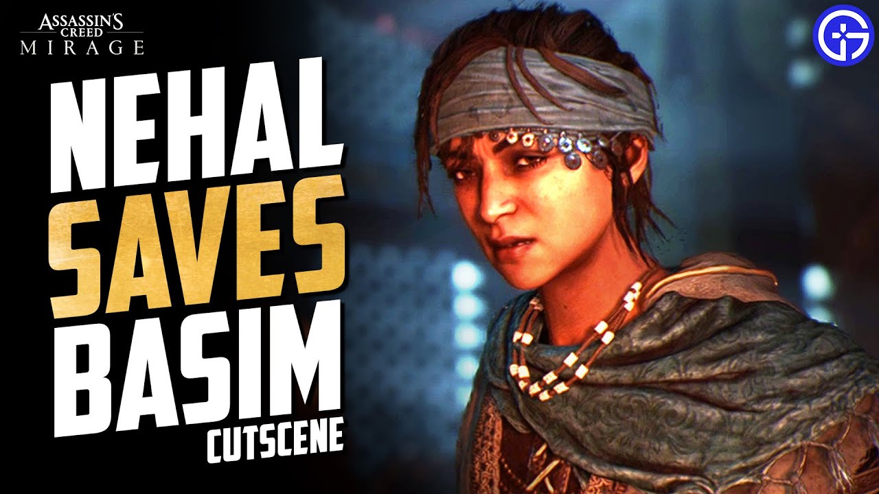 Nehal Saves Basim from Al Mutawakkil in Winter Palace | AC Mirage ...