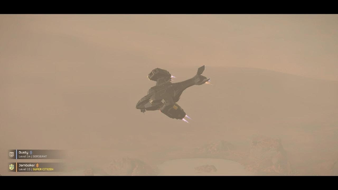 HELLDIVERS 2 nearly missing last shuttle - YouTube