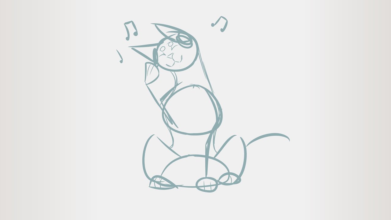 Cat Dancing Animation WIP - YouTube