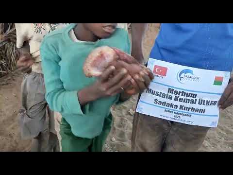 Afrika Nijerya'da Merhum Mustafa kemal Ülker adına Sadaka Kurbanı #2022