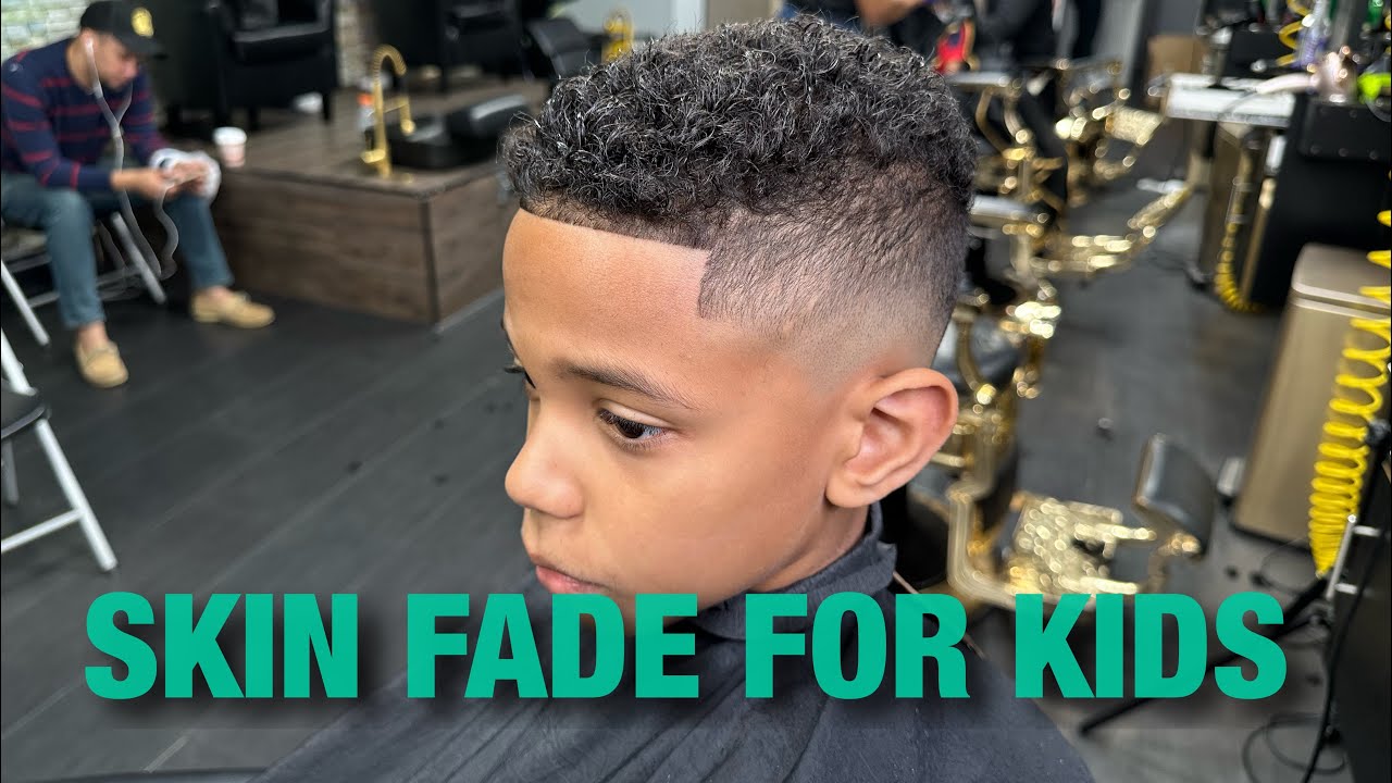 SKIN FADE FOR KIDS: skin fade para Niño by cunao barber !paso a paso ...
