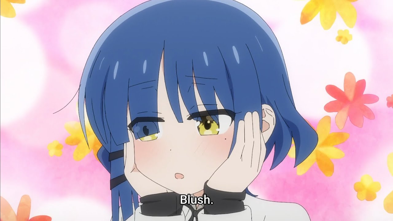 Ryo yamada blushing | Bocchi the rock! - YouTube