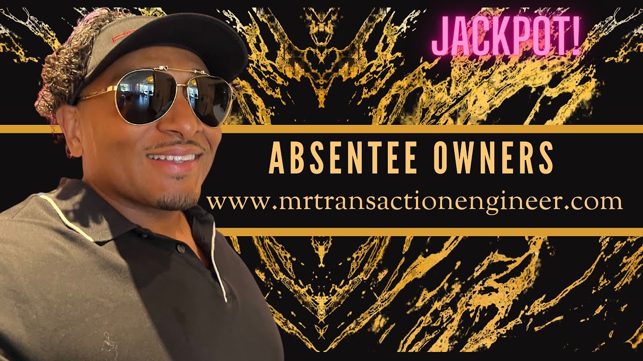 👉 Absentee Owners! 🚀 - YouTube