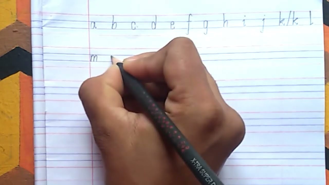 how to write printed handwriting- simple handwriting -( Nepali style ...