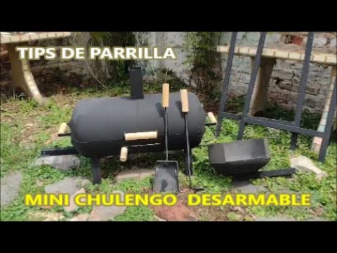 TIPS de Parrilla: "Mini Chulengo con quemador"... Temporada 5 - YouTube