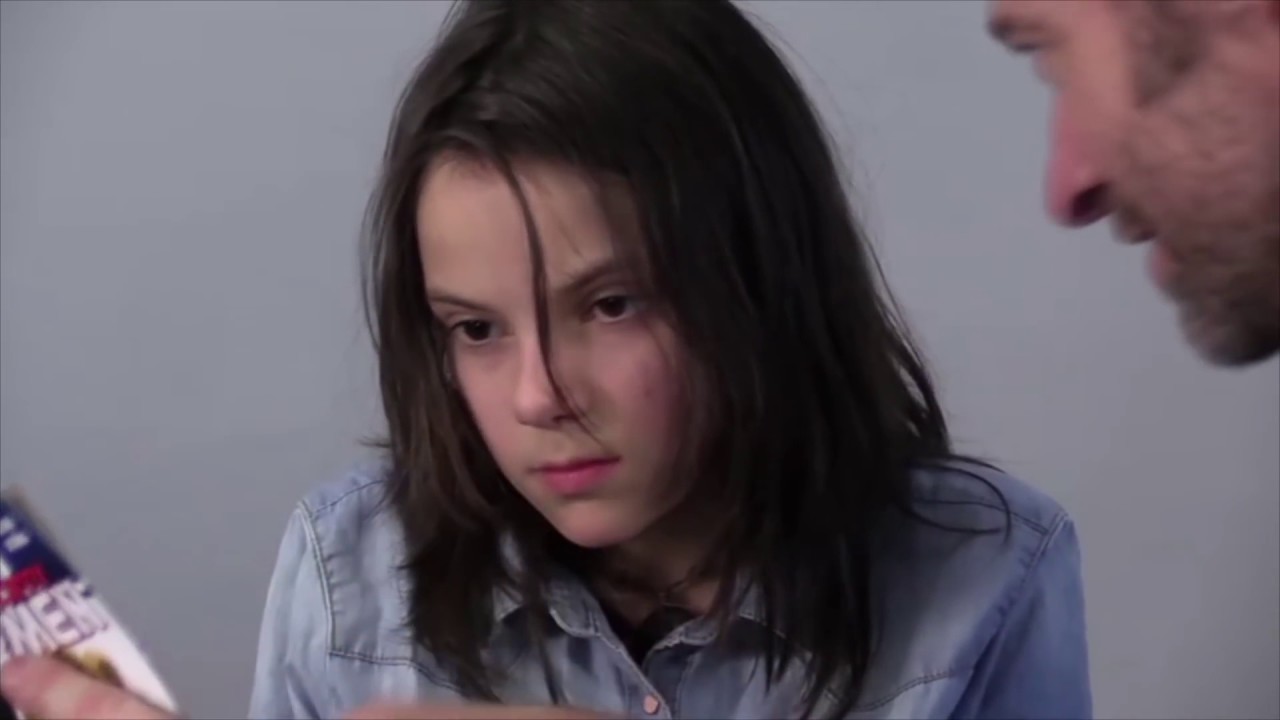 Logan Dafne Keen's Audition Tape with Hugh Jackman 20th Century Fox ...