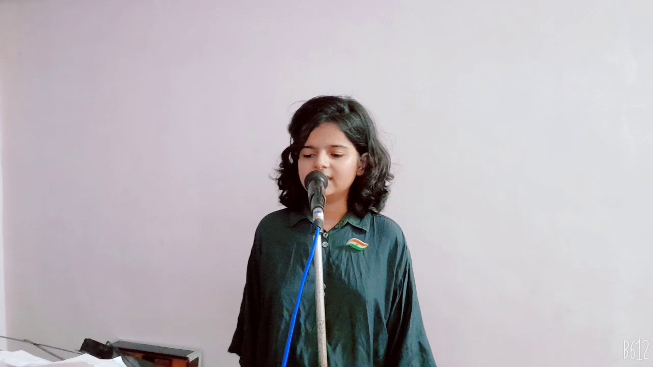 Rutu dave deshbhkti song vande matram - YouTube