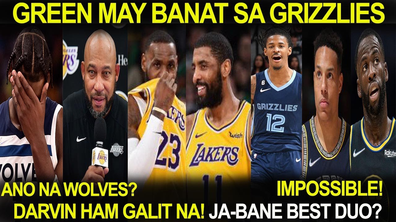 Darvin Ham galit na! Morant-Bane best backcourt duo? Green binanatan ...